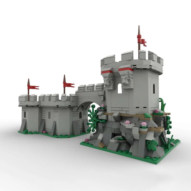 MEDIEVAL CASTLE OUTPOST brick model kit