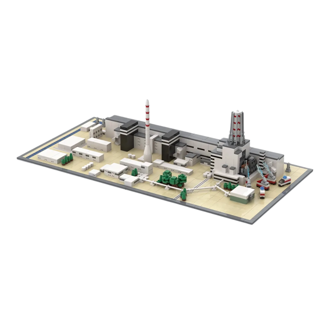 CHERNOBYL POWER PLANT brick model kit